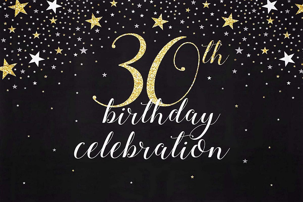 30th Birthday Decorations, Banners, Favors & Party Ideas