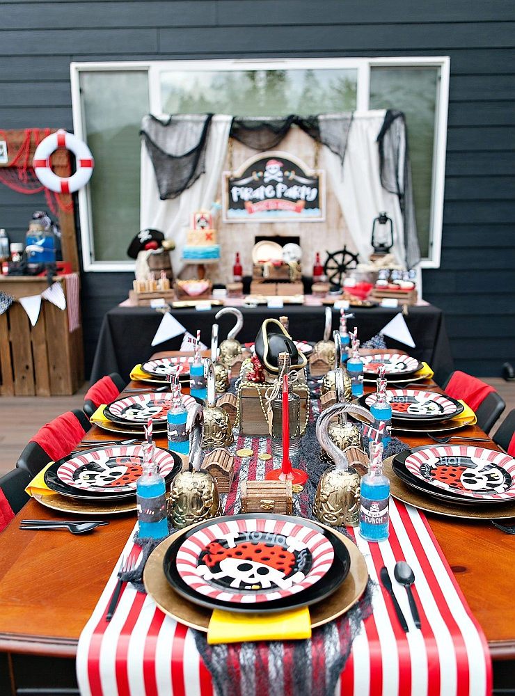 Amazing Pirate Party Themes For Kids Birthday Party